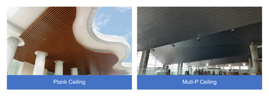 Metal Ceiling, Cladding dan Facade Screen Merk Panellux