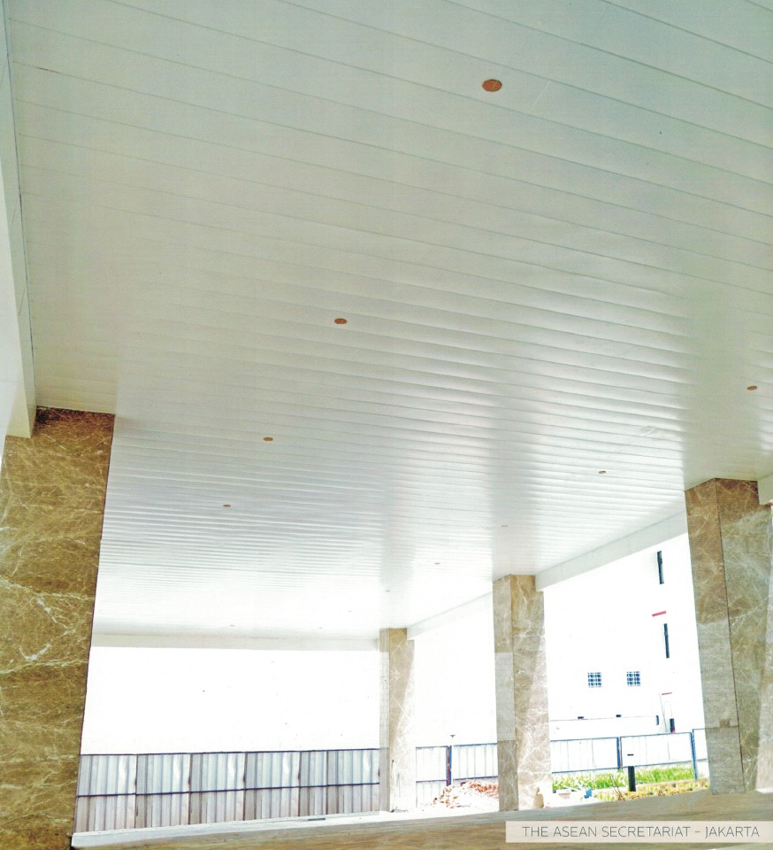 Jual Panellux Linear Metal Ceiling 300S Plafon Aluminium