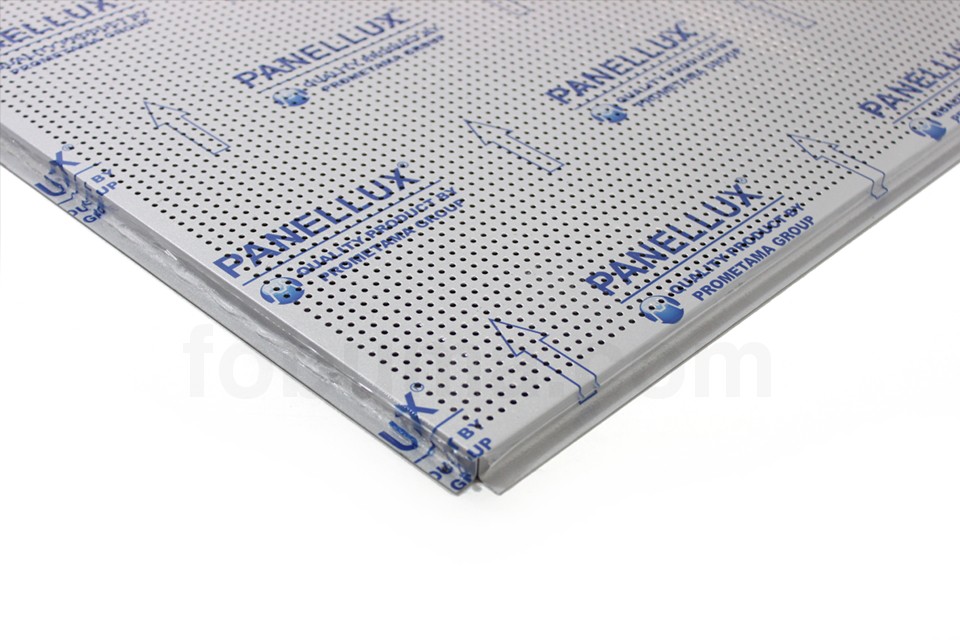 Jual Panellux Metal Ceiling Lay In Perforated Plafon Aluminium